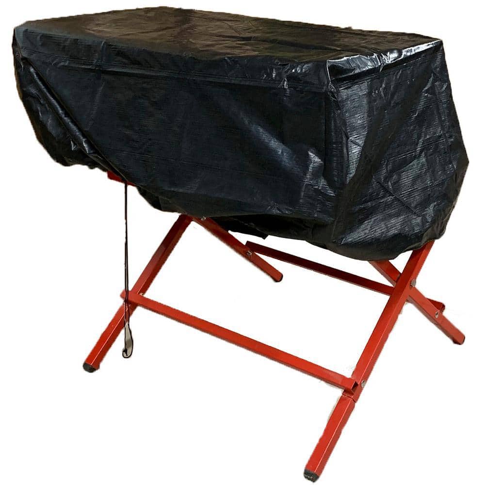 Zerust 63 in. x 45 in. x 19 in. Rust Preventative Table Saw Cover 19050 ...