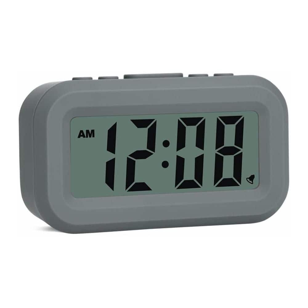 Afoxsos Compact Digital Alarm Clock with Auto Backlight, Gentle ...