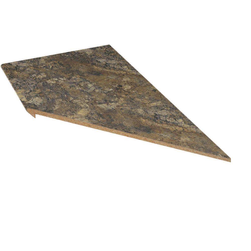 Hampton Bay 6 ft. Laminate Countertop with Right Miter in Summer ...