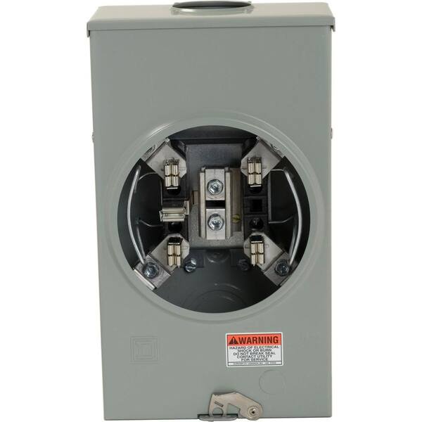 Milbank 200 Amp 4-Terminal Ringless Overhead/Underground Meter Socket ...