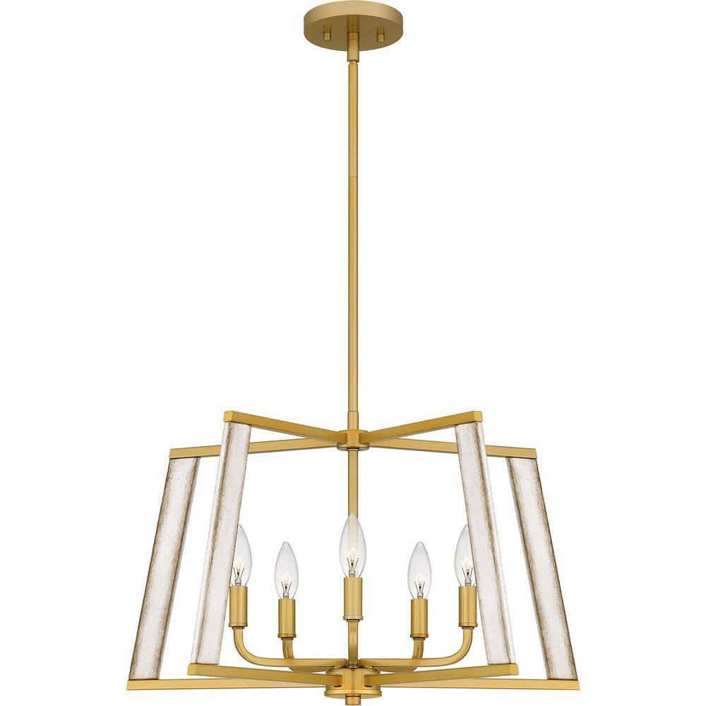 Quoizel Mayline 5-Light Light Gold Pendant MAL2824LG - The Home Depot