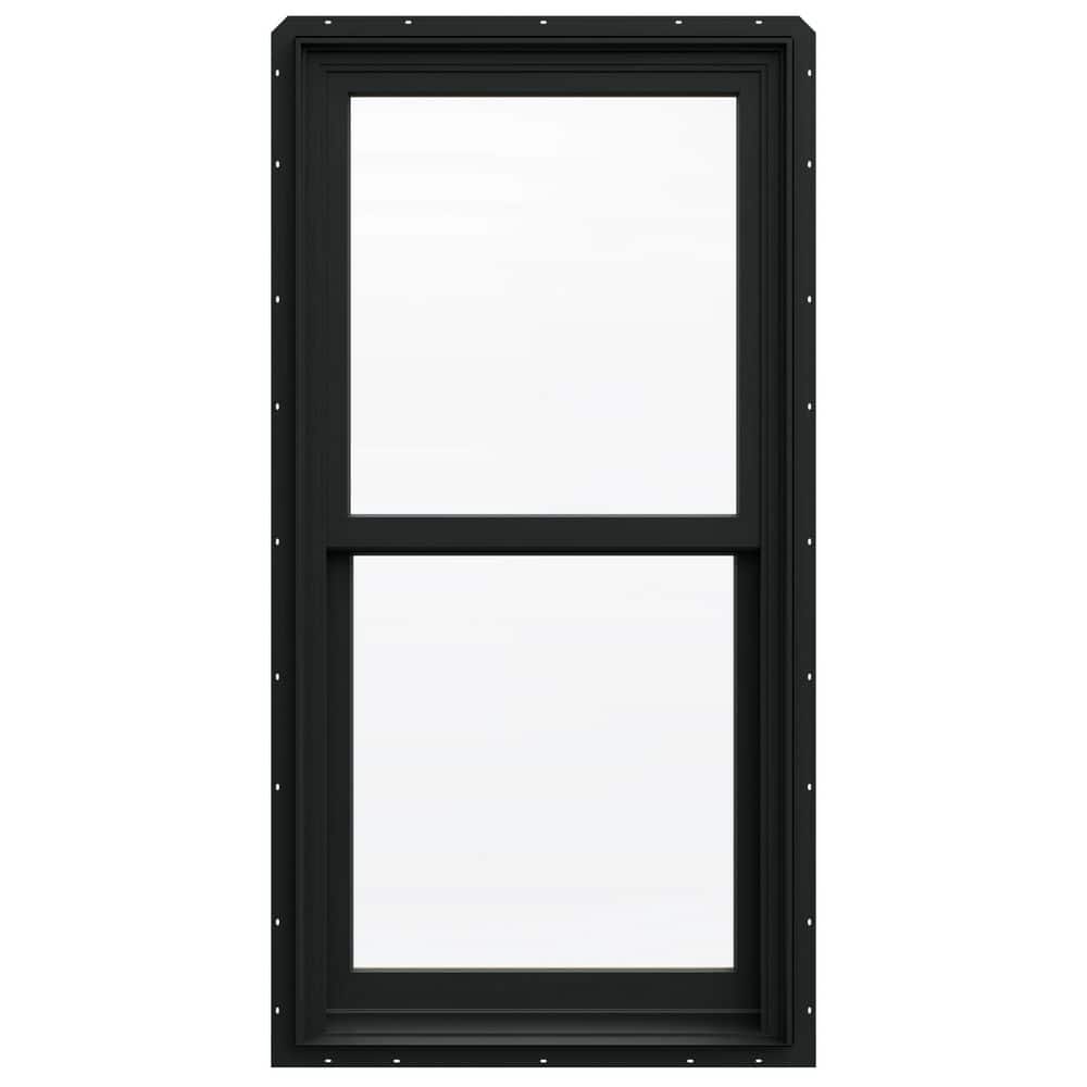 JELD-WEN 29.375 in. x 60 in. W-5500 Double Hung Wood Clad Window ...