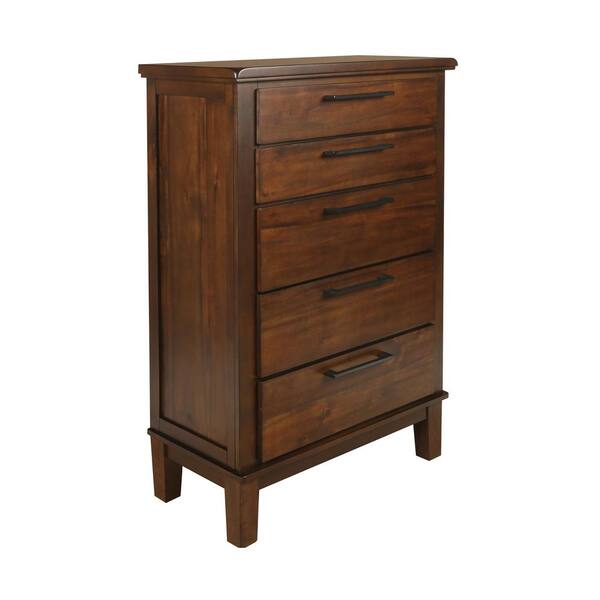 NEW CLASSIC HOME FURNISHINGS New Classic Furniture Cagney Chestnut 5 ...