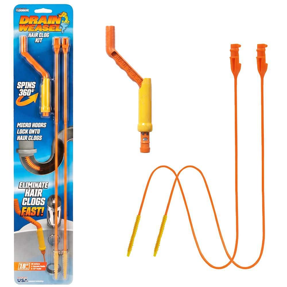 Reviews for Drain Weasel Drain Weasel Hair Clog Tool Starter Kit for ...