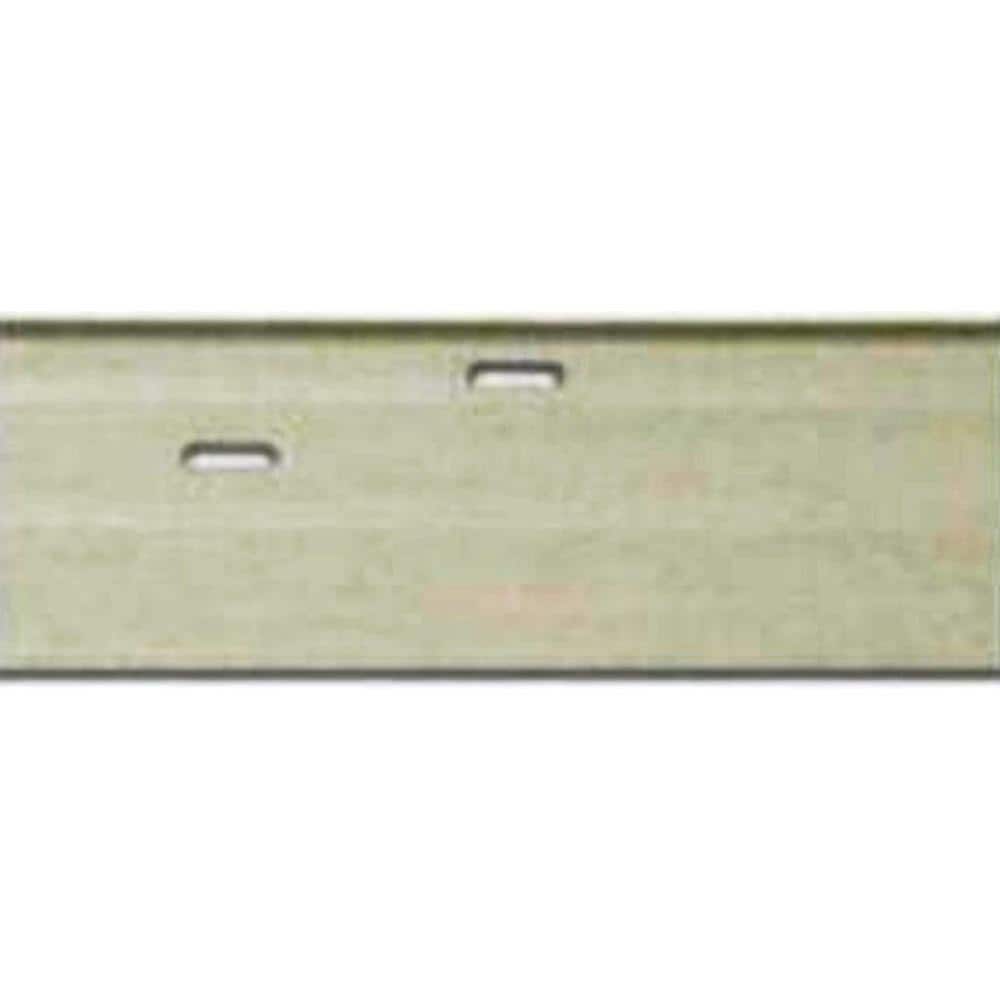 Parkside 96 in. White Vinyl Top Rail Skirt Soffit 555216 - The Home Depot