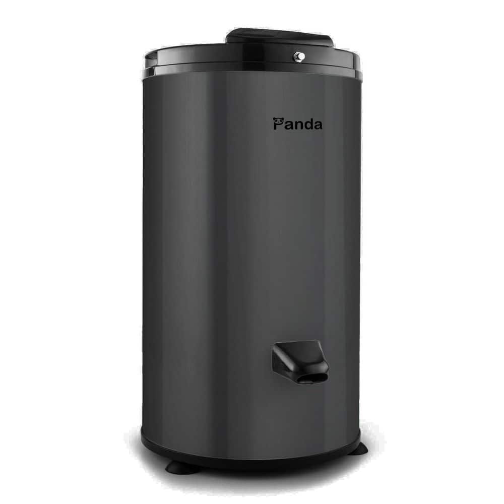 Panda 0.6 cu. ft. 120-Volt Gray Electric Stainless Steel Portable Spin ...