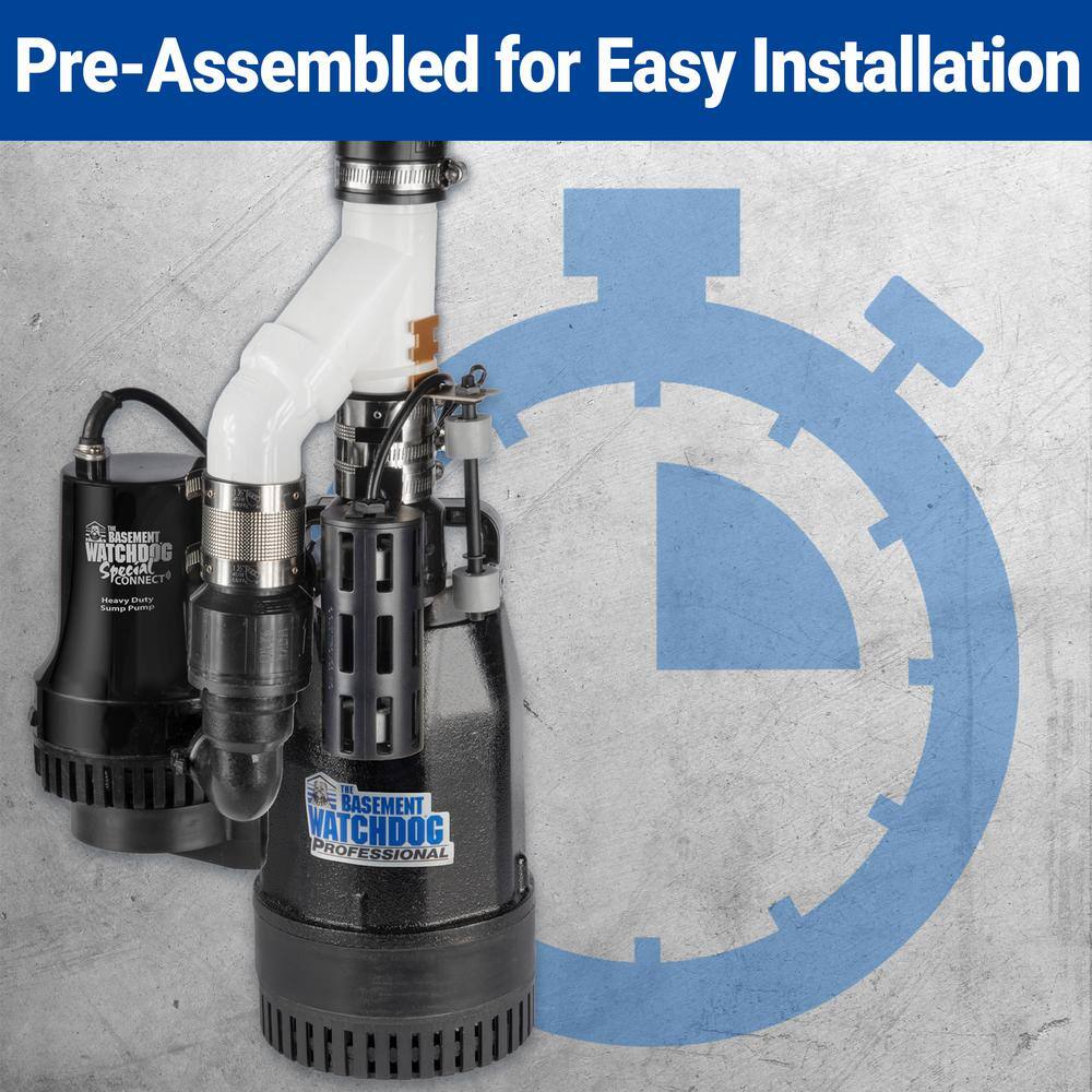Big Combo Connect 1/2 HP Primary and Battery Backup Bahrain | Ubuy