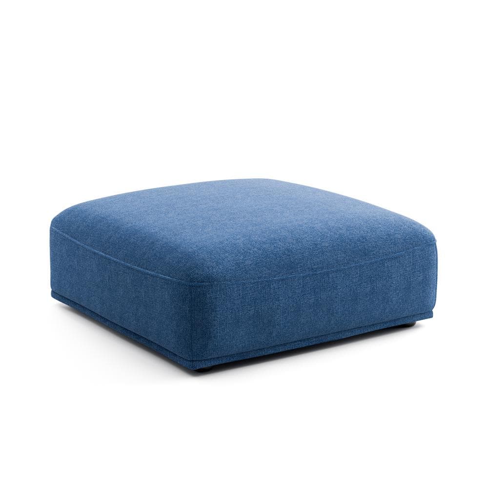 Furniture of America Fairwinds 42 in. Armless Chenille Square Modular ...
