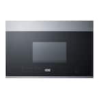Summit Appliance 24 in. 1.34 cu. ft. Over the Range Microwave in ...