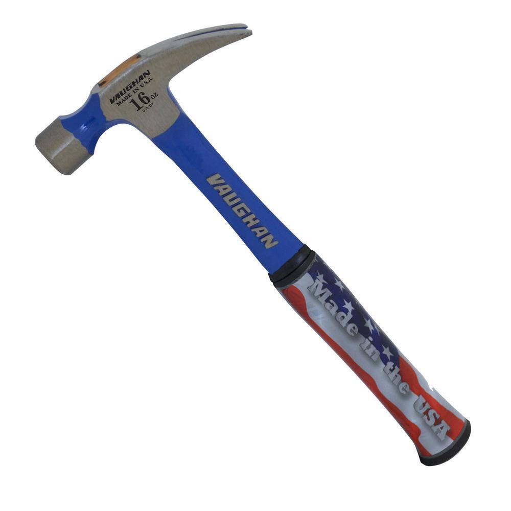 Vaughan 16 oz. Solid Carbon Steel Rip Hammer with 12 in. Handle-R99 ...