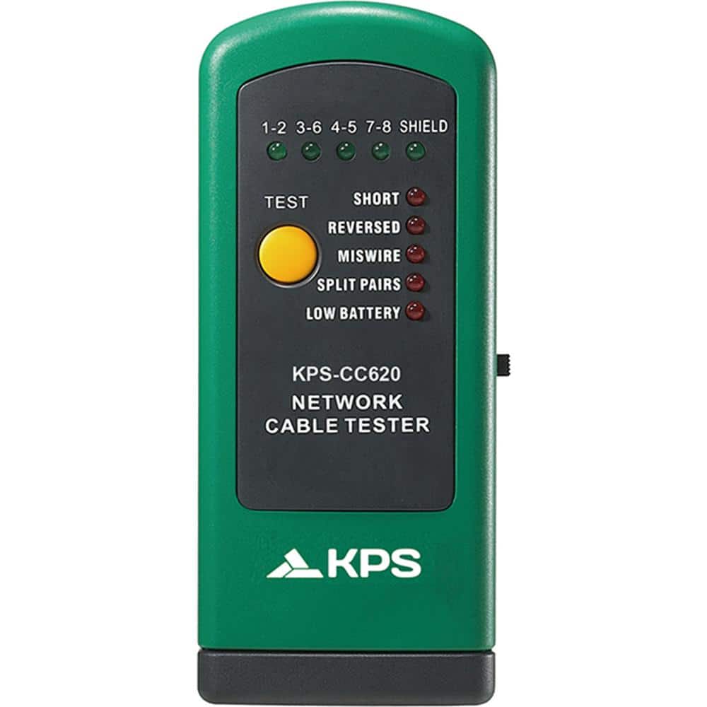 KPS Cable Tester For Ethernet KPS-CC620 - The Home Depot