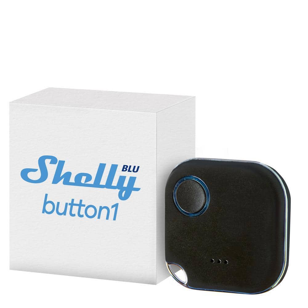 Shelly BLU Button1 Black, Bluetooth Controlled Action and Scene ...