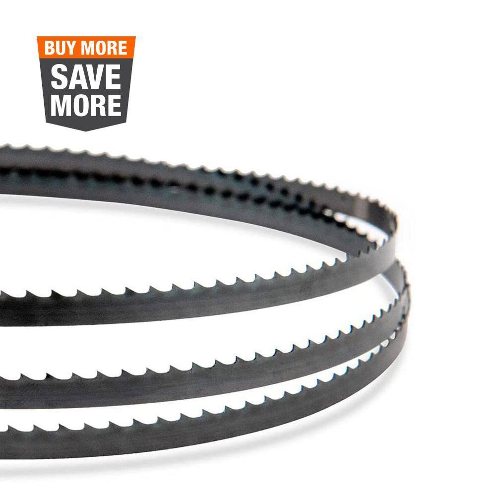 ‎POWERTEC 59-1/4 in. x 3/8 in. x 6 TPI Band Saw Blade 13150X - The Home ...