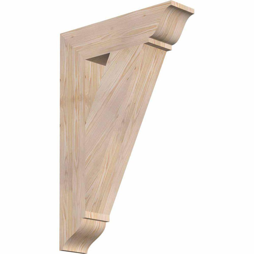 Ekena Millwork 5-1/2 in. x 36 in. x 24 in. Douglas Fir Traditional ...