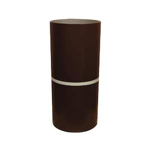 Amerimax Home Products 24 in. x 50 ft. Black Aluminum PVC Textured ...