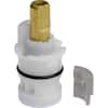 Delta .5 D Ceramic Stem Cartridge for 2-Handle Faucets in White RP47422 ...