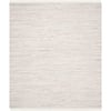 SAFAVIEH Rag Rug Ivory/Multi 8 ft. x 10 ft. Gradient Striped Area Rug ...