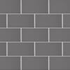 Daltile Restore Dove Gray 3 in. x 6 in. Glazed Ceramic Subway Wall Tile ...