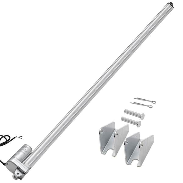 VEVOR 12V Linear Actuator, 40In. IP65 Waterproof Linear Actuator, 675lb ...