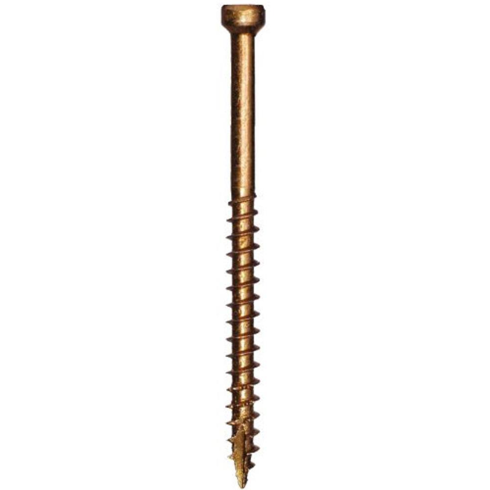 GRK Fasteners #8 x 2-3/4 in. Star Drive Trim Head Fin/Trim Finishing ...