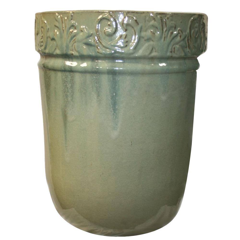 Reviews for MARIPOSA POTTERY 14.5 in. Ceramic Medium Jackson Bullet Pot ...