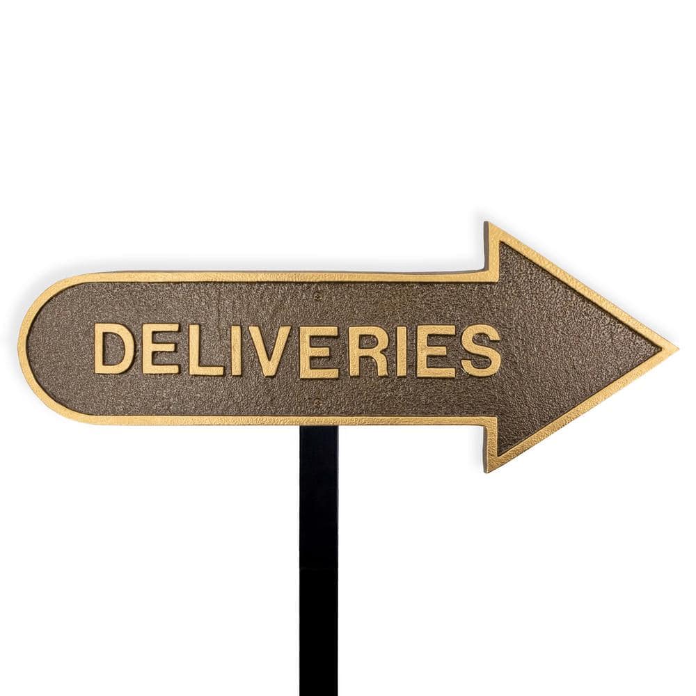 Montague Metal Products 6 in. x 15.5 in. Right Arrow Deliveries ...