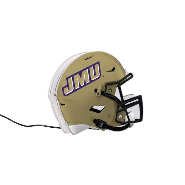 Evergreen James Madison University Gold NCAA Helmet Desklite LED Decor ...