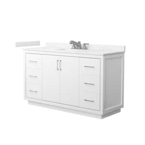 Wyndham Collection Icon 66 in. Double Freestanding Dark Gray Bath ...