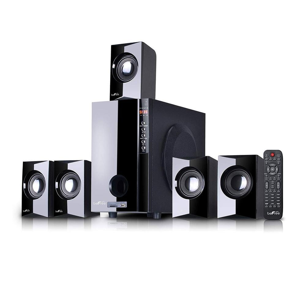 BEFREE SOUND 5.1-Channel Surround Sound Bluetooth Speaker System in ...