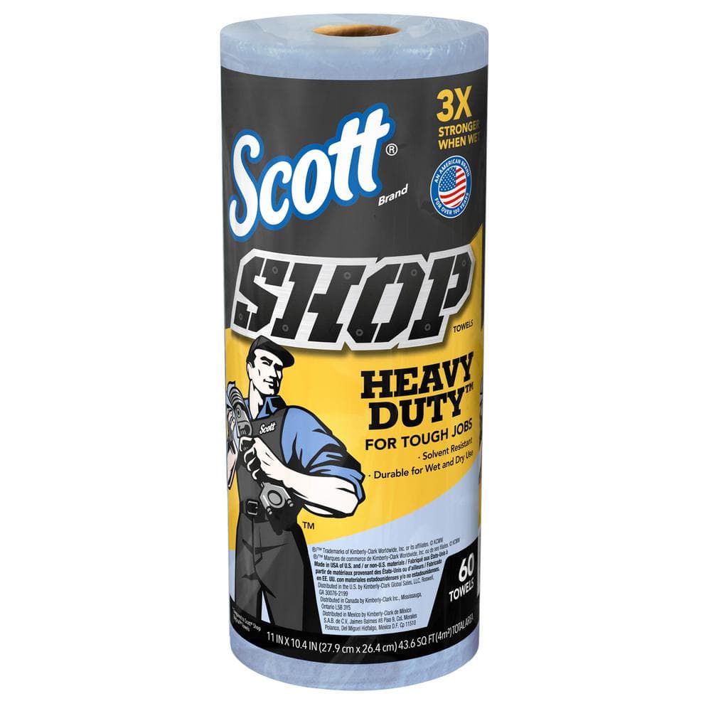 Reviews for Scott Cleaning Wipes Heavy-Duty Blue Shop Towel | Pg 3 ...