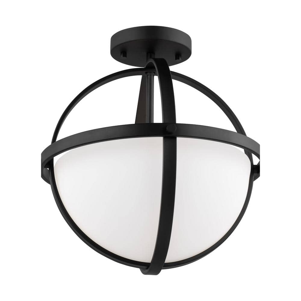 Reviews for Generation Lighting Alturas 14 in. 2-Light Modern Midnight ...