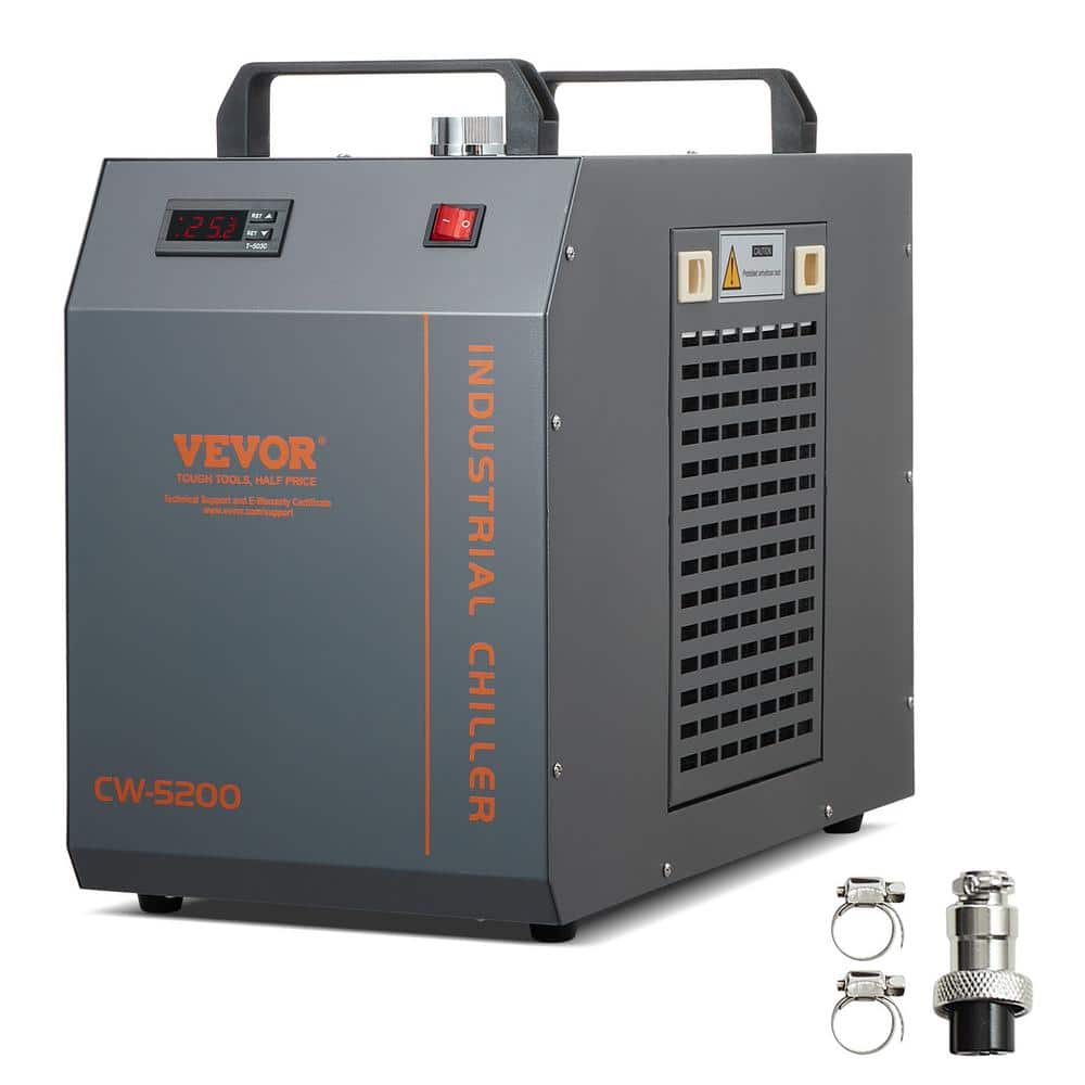 VEVOR Industrial Water Chiller Industrial Water Cooler with Built-in ...