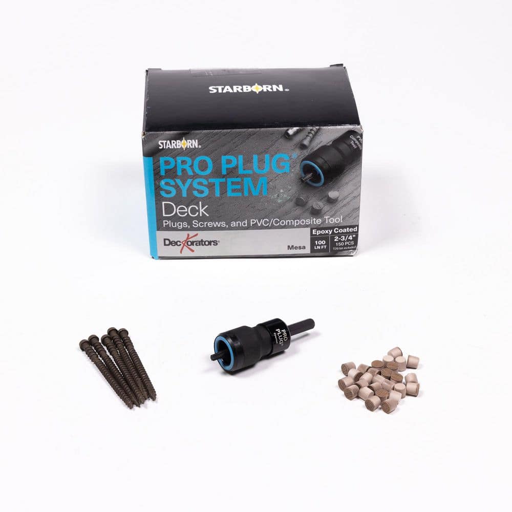 Deckorators Voyage #10 x 2-3/4 in. Star Trim Head Pro Plug System ...