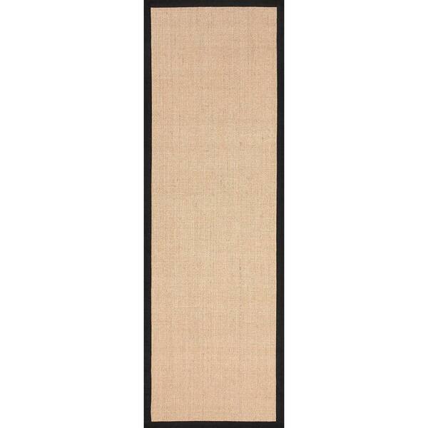 Reviews for nuLOOM Orsay Casual Sisal Black 2 ft. 6 in. x 18 ft. Runner ...