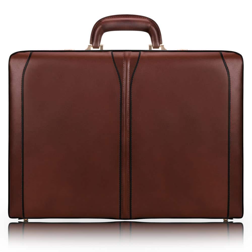 McKLEIN Turner, Top Grain Cowhide Leather, 4.5 in. Expandable Attached ...