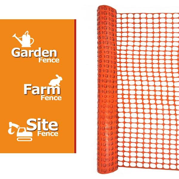 Orange Plastic Fence Home Depot Orange Color Plastic Safety Fence