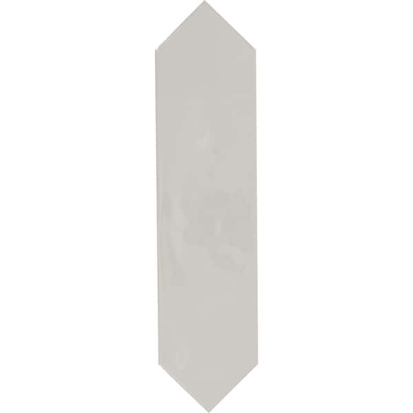 Daltile LuxeCraft Desert Gray Glossy 3 in. x 12. in. Glazed Ceramic ...