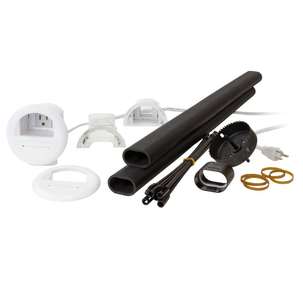 Commercial Electric In-Wall Power Cord and Cable Kit A32-KW - The Home ...