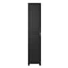 Ameriwood Home Trailwinds 16 in. Obsidian Black Utility Storage Cabinet ...