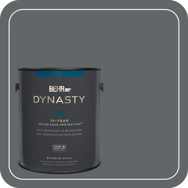 BEHR DYNASTY 1 gal. #N450-6 Binary Star Satin Enamel Exterior Stain ...