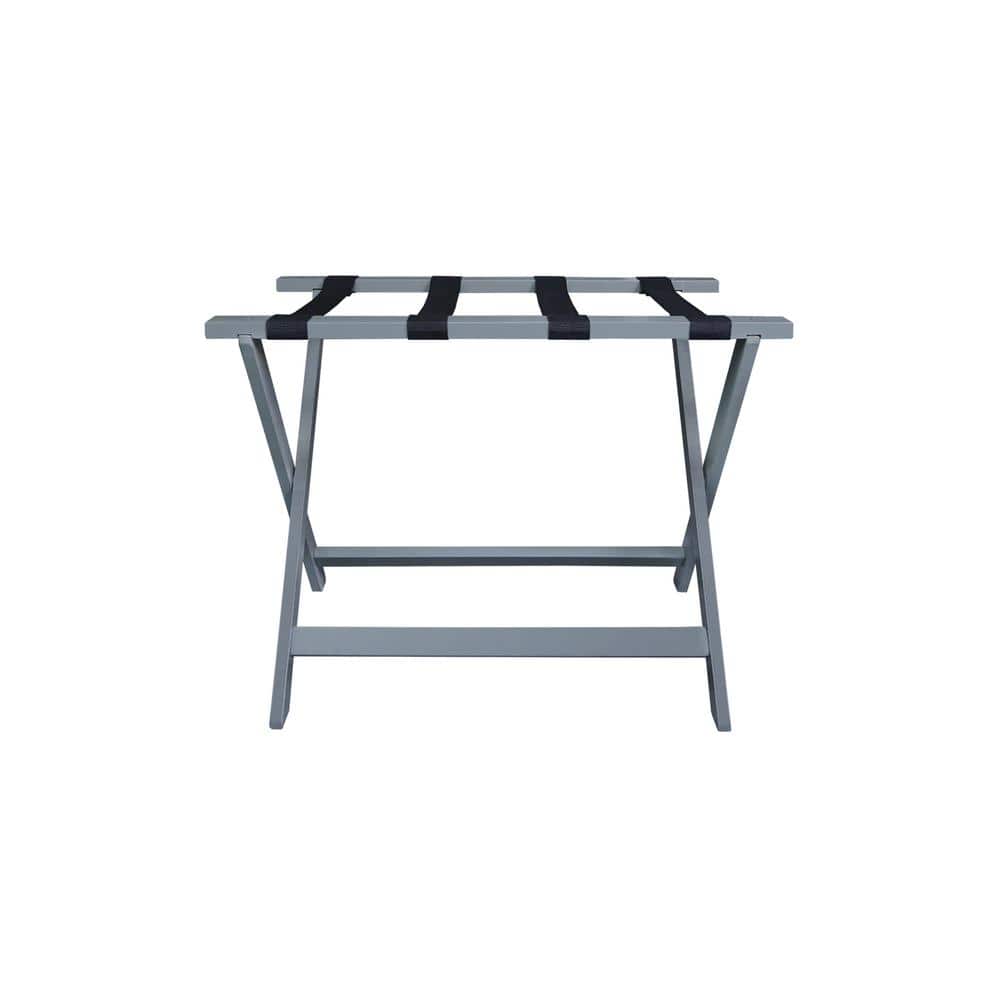 Casual Home Heavy Duty Slate Gray 30 in. Extra Wide Luggage Rack 102 ...