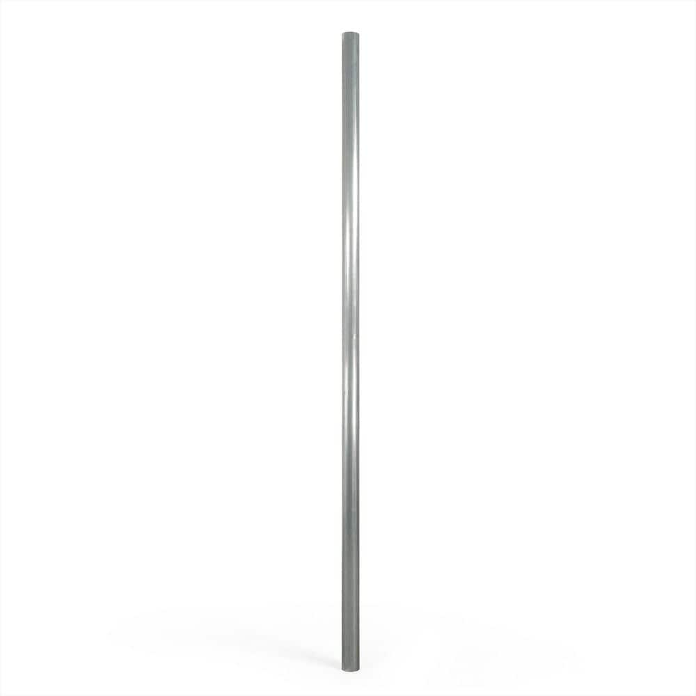 Fencer Wire Silver Galvanized 2-3/8 in. x 2-3/8 in. x 7 ft. Steel ...