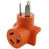AC WORKS 10-50P 50 Amp 3-Prong Old Style Dryer/Range Plug to 10-30R 3 ...