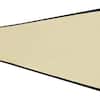 FENCE4EVER 46 in. x 50 ft. Beige Privacy Fence Screen Plastic Netting ...