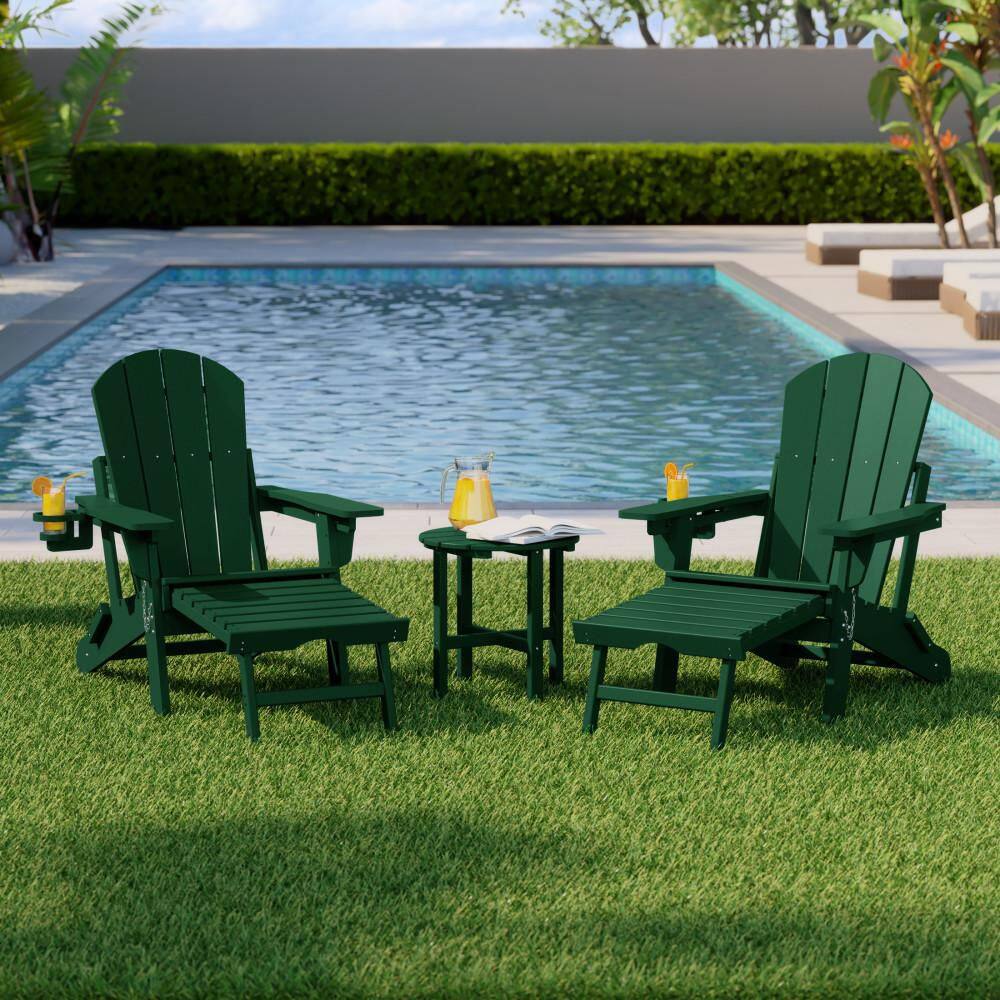 WESTIN OUTDOOR Laguna Outdoor Weather Proof 3-Piece Folding Adjustable ...