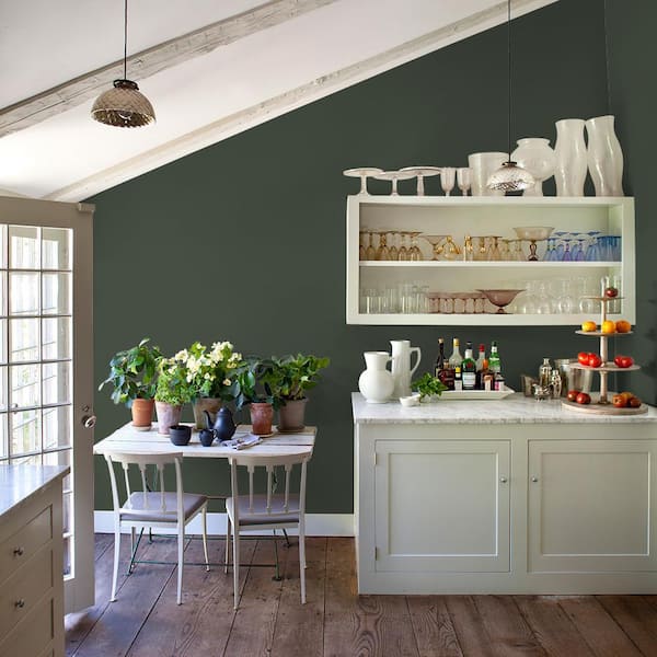 Glidden 8 oz. PPG1033-7 Charcoal Smoke Satin Interior Paint Sample ...