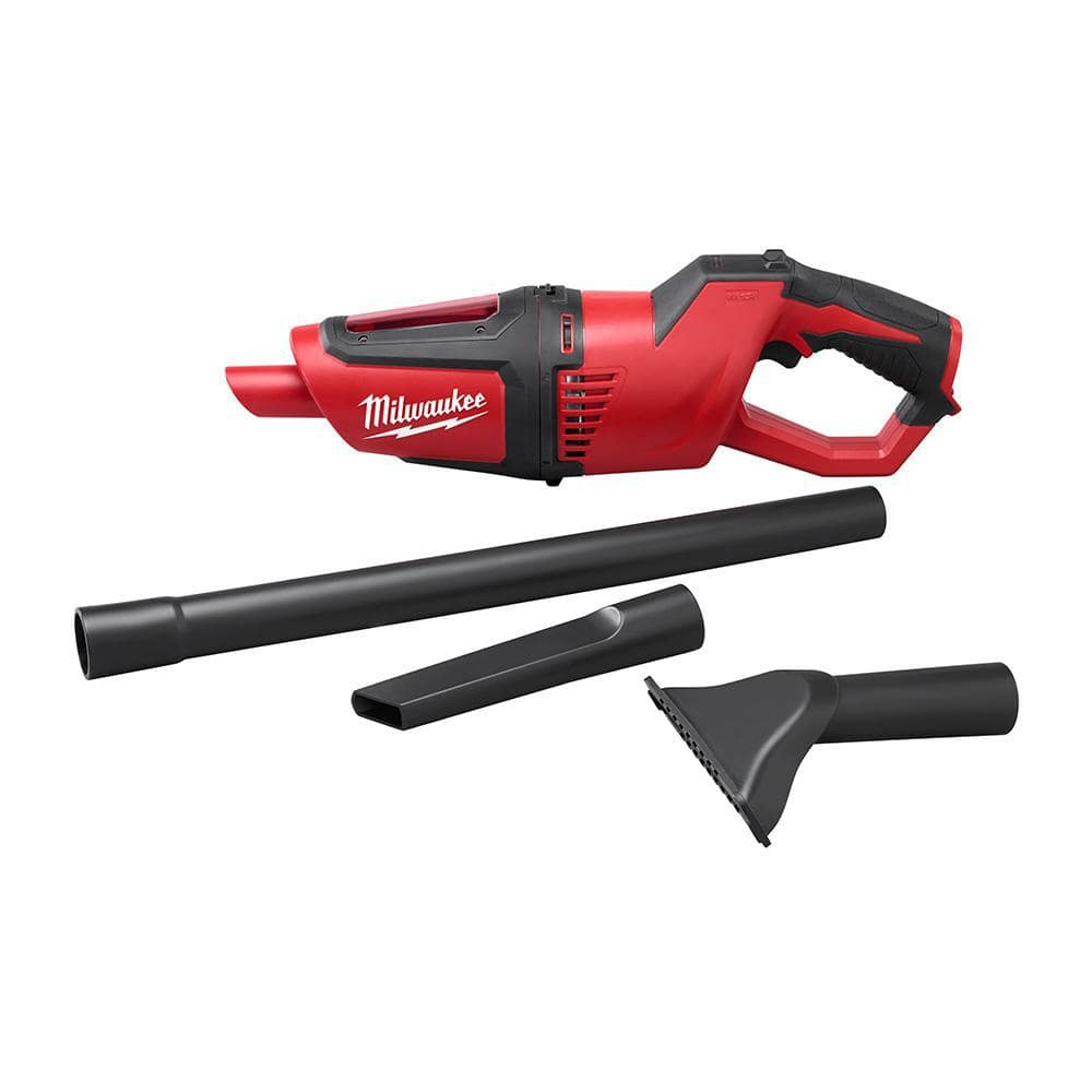 Milwaukee M12 12-Volt Lithium-Ion Cordless Compact Vacuum (Tool-Only ...