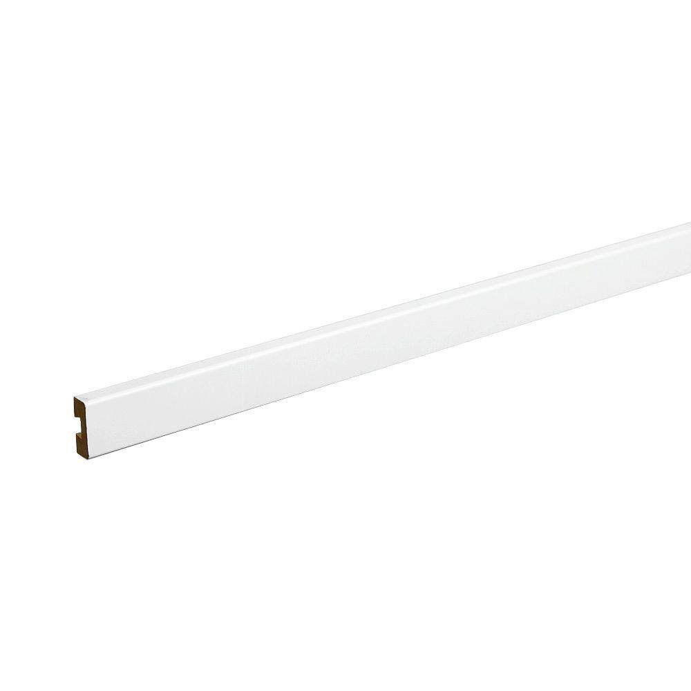 Have a question about ClosetMaid White Wood Front Shelf Trim 72 in. W x ...