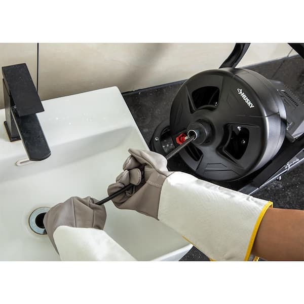 Husky 5/16 in. x 50 ft. Cable Drum Auger 68292 - The Home Depot