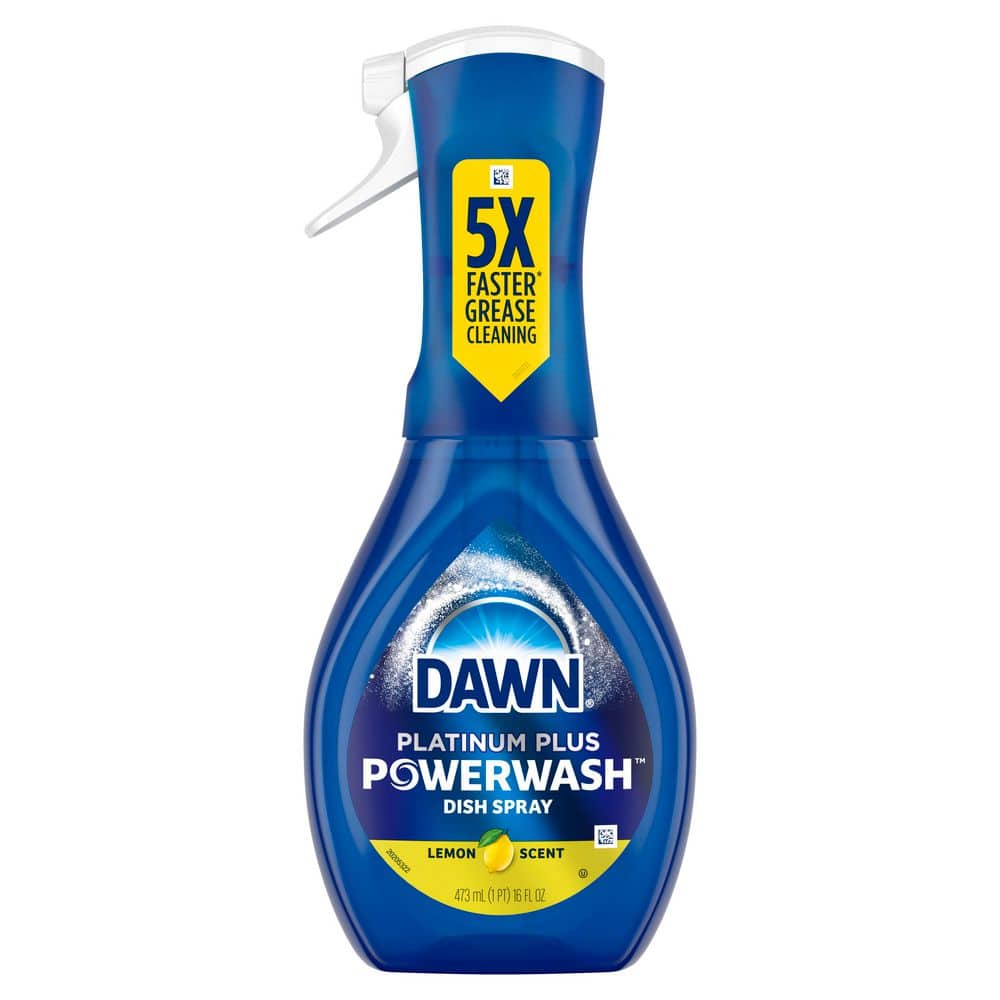 Dawn Platinum Plus Powerwash 16 oz. Lemon Scent Liquid Dish Soap ...